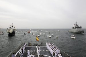 Así será la revista naval de la Armada en Sanlúcar: 12 buques, aviones ...